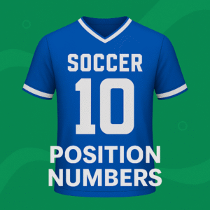 Soccer Positions and Numbers: Explained - www.soccertrainingpro.com